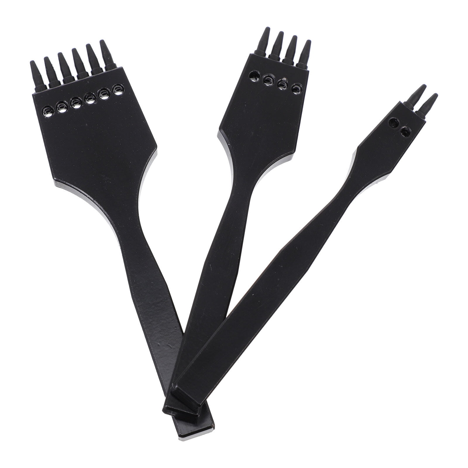 Masteelf 3 Pcs Punch Tool Hole Puncher down Welding Tools Rotary Black ...