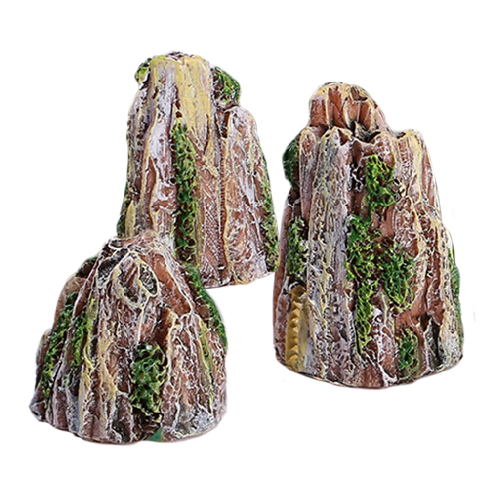 Masteelf 3 Pcs Wall Panel Announcement Board Simulated Rockery ...