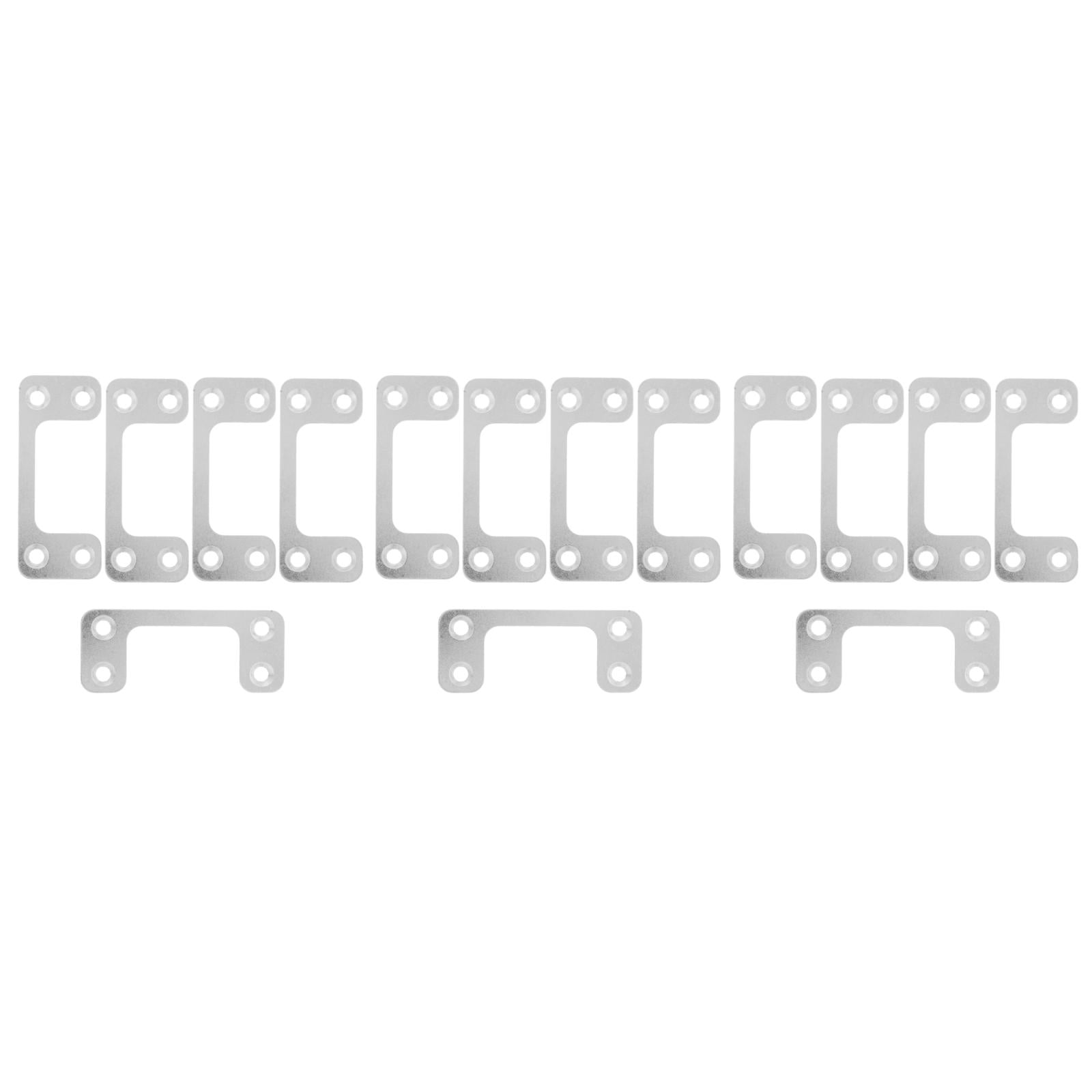 Masteelf 3 Sets Of Door Lock Strike Plate Door Knob Cover Lock Latch ...