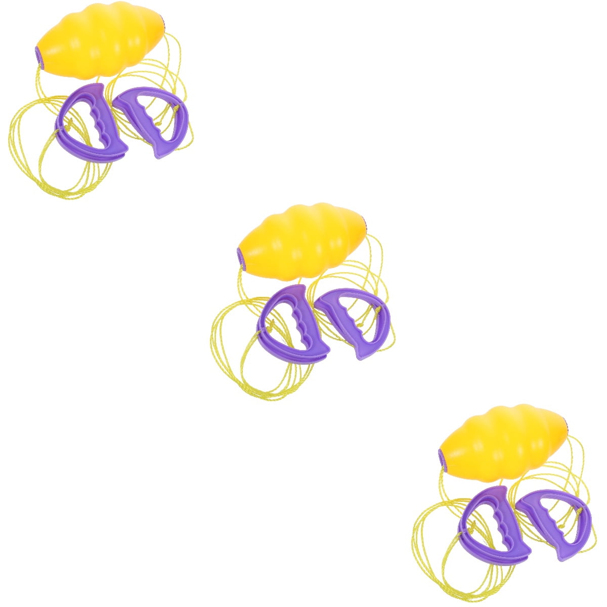 Masteelf 3 Sets Double Rallying Balls Children Hand Draw Balls Two-kids ...
