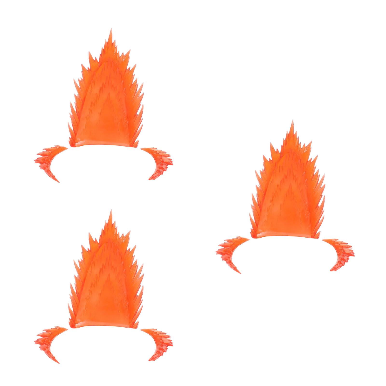 Masteelf 3 Sets Red Energy Aura Action Figure Display Stand With 3D ...