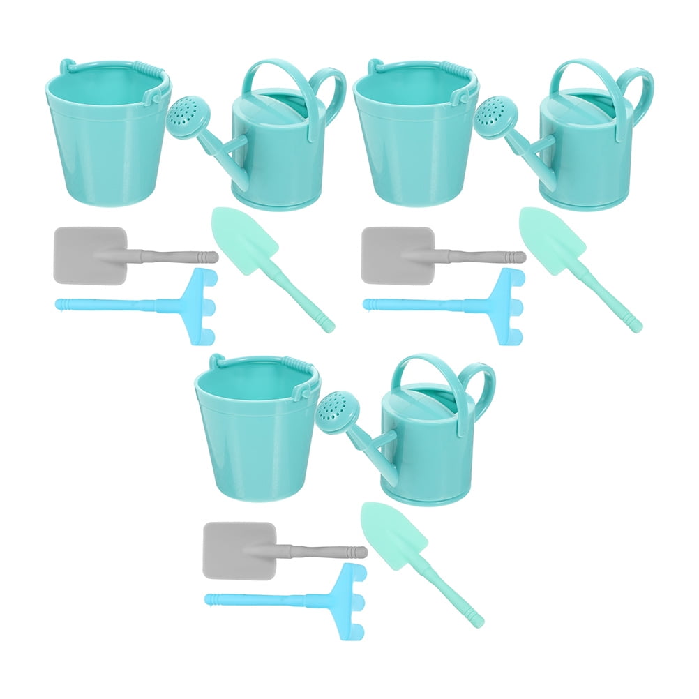 Masteelf 3 Sets Simulation Mini Sprinkler Bucket Shovel Role Play ...