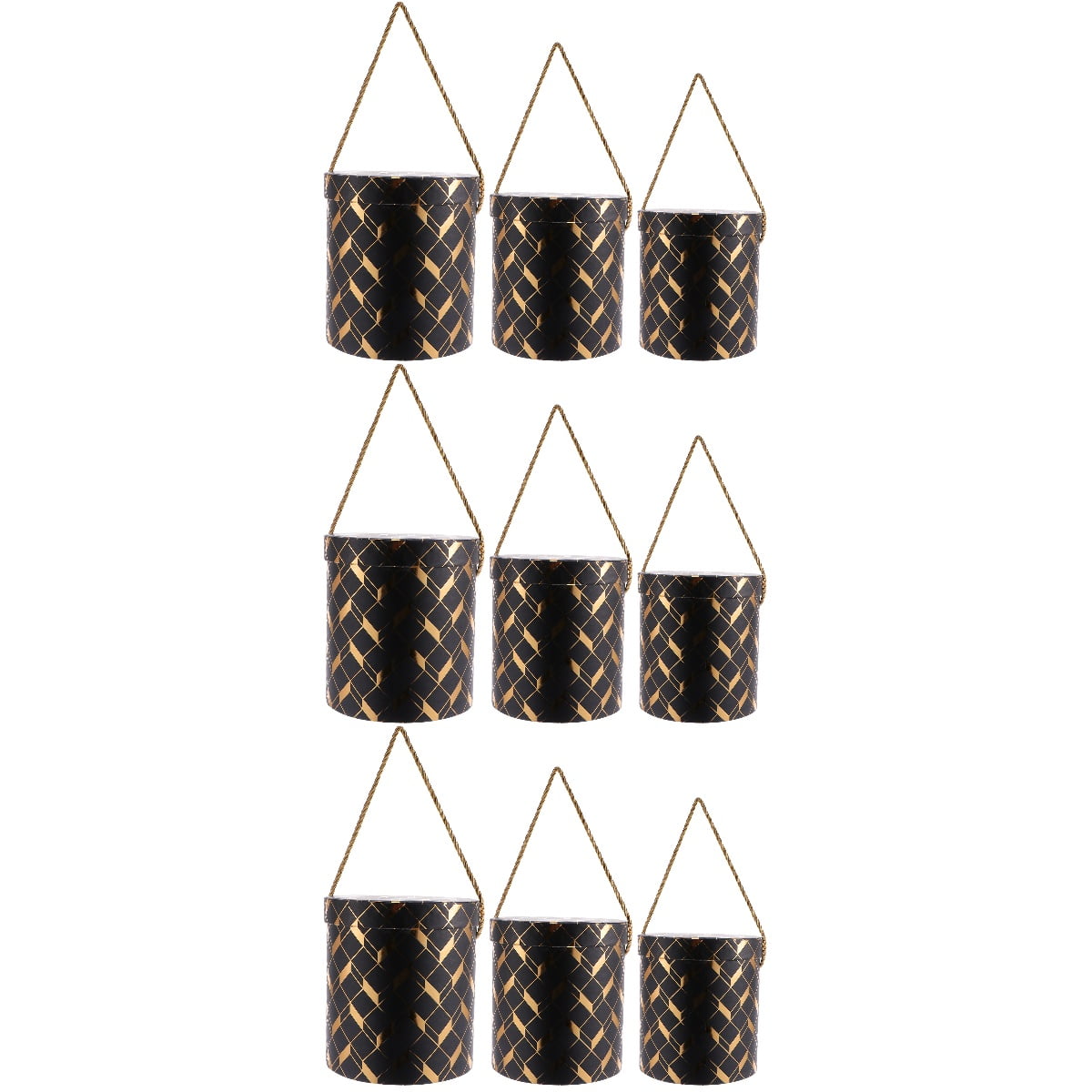 Masteelf 3 Sets of 3 Pcs Party Favor Boxes Creative Bouquet Box Sweets ...