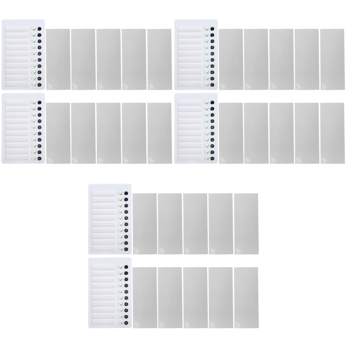 Masteelf 3 Sets of Home Behavior Charts School Portable Charts Behavior ...