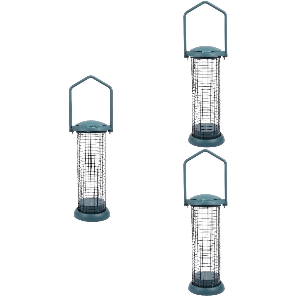 Masteelf 3 pcs Hanging Bird Feeder Outdoor Bird Food Container Feeder ...