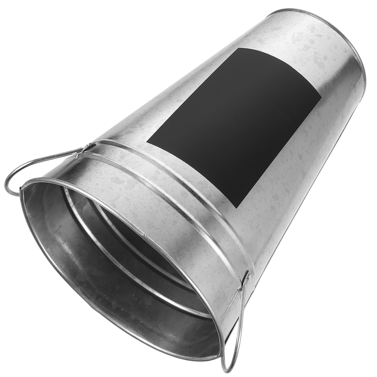 Masteelf 3 pcs Iron Sheet Flower Bucket with Waterproof Blackboard ...