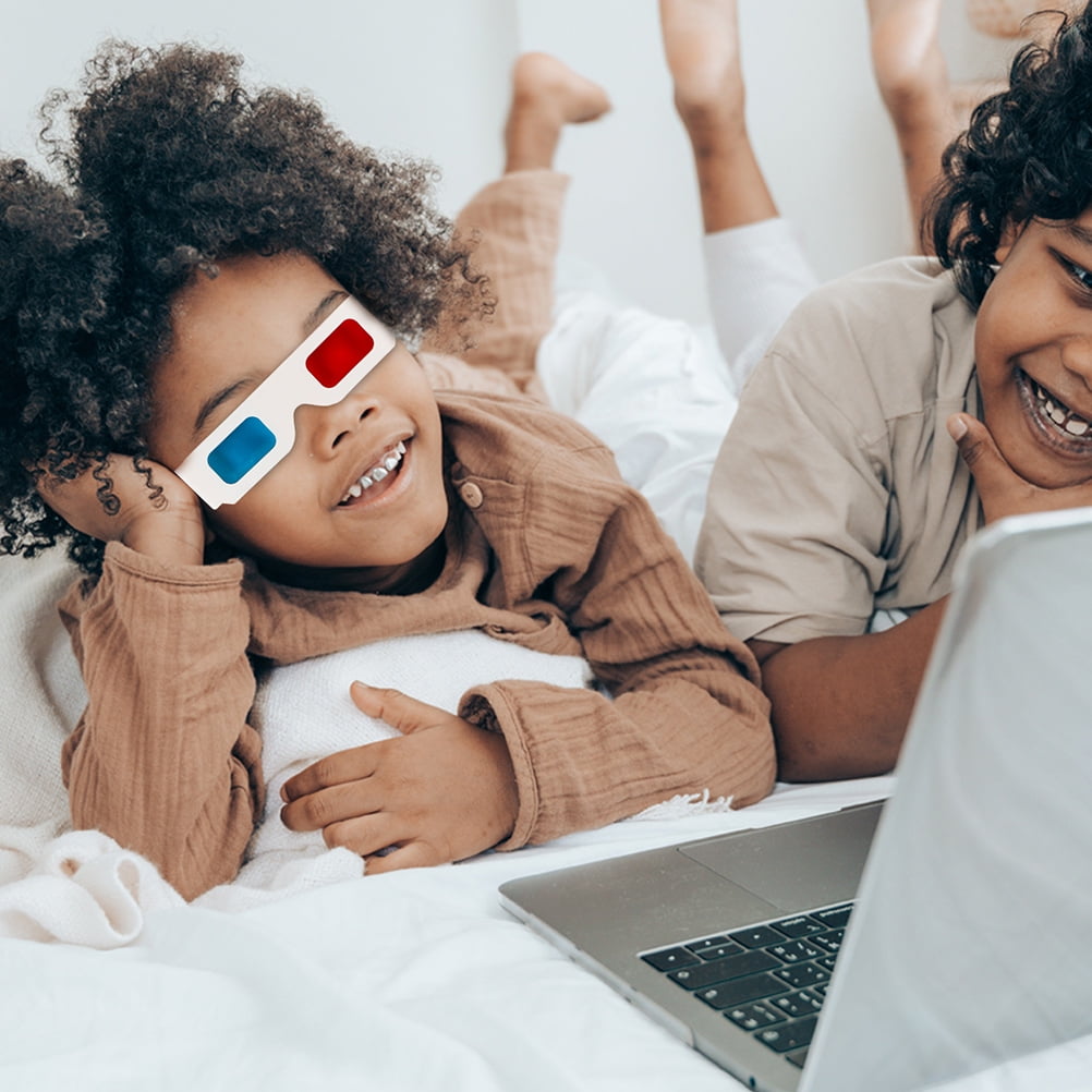 Masteelf 30 Pcs 3d Glasses Movie for Kids Cardboard Eye Video Child ...