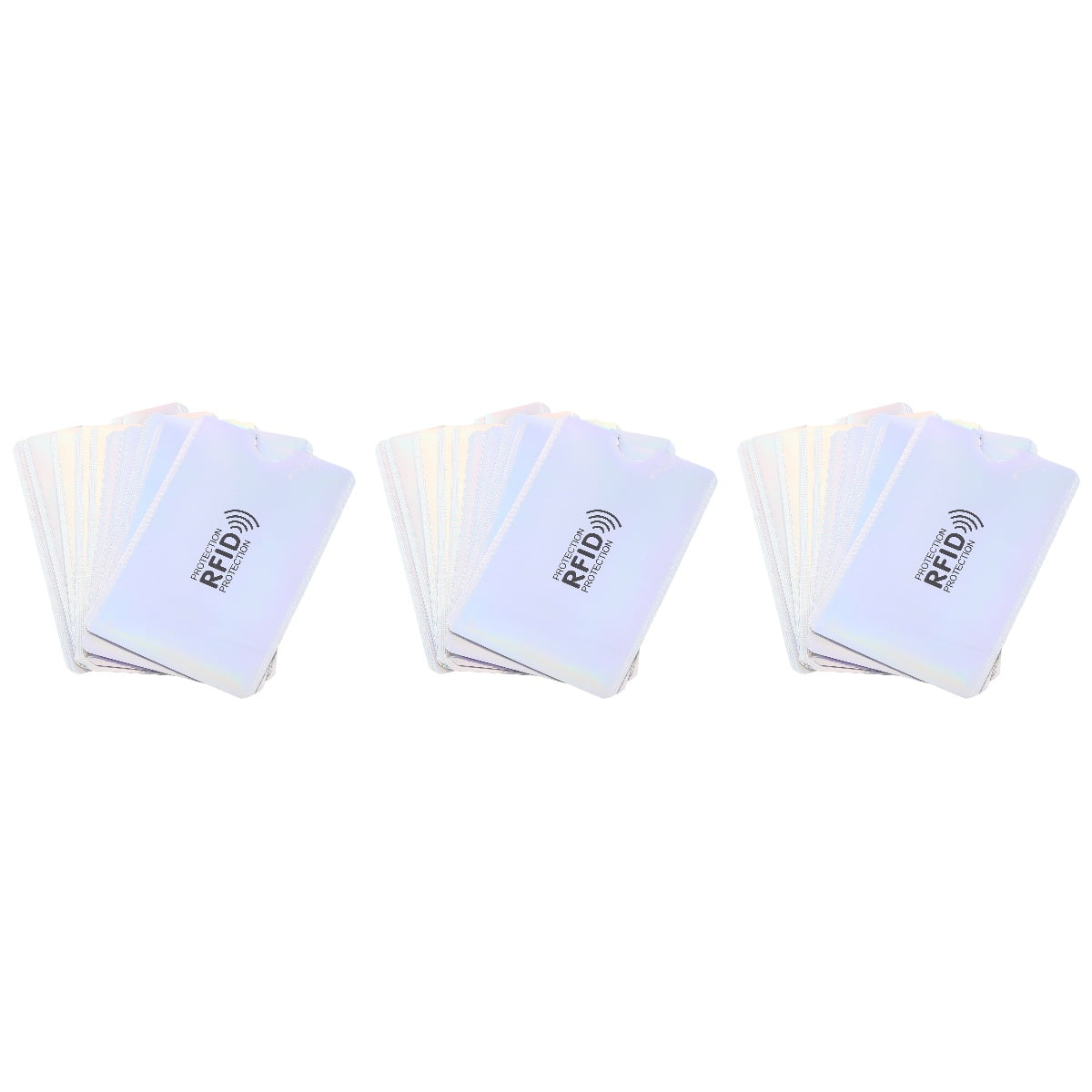 Masteelf 30 Pcs Card Cover ID Card Sleeves Cover Security Card Sleeves ...
