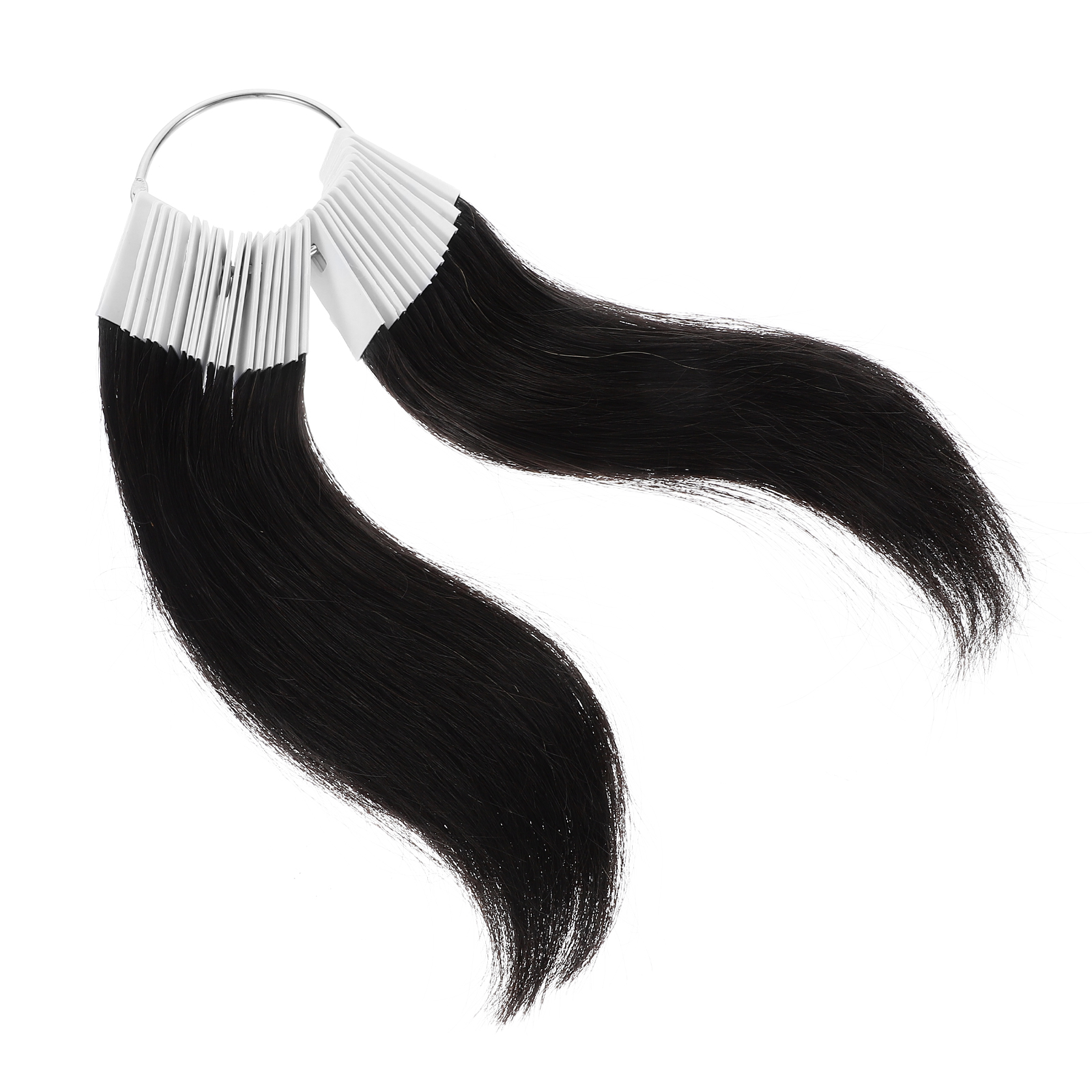 Masteelf 30 Pcs Hair Sample Rings Test Hair Color Palette Miss 30.00X7 ...