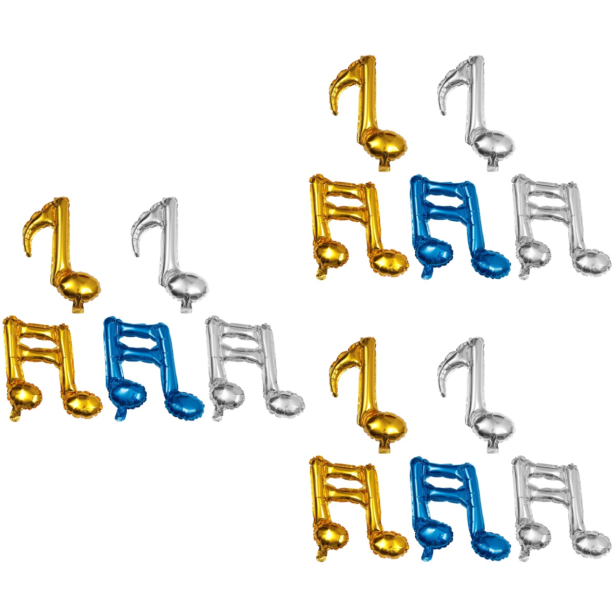 Masteelf 30 Pcs Interesting Novel Musical Note Shape Prop Balloons ...