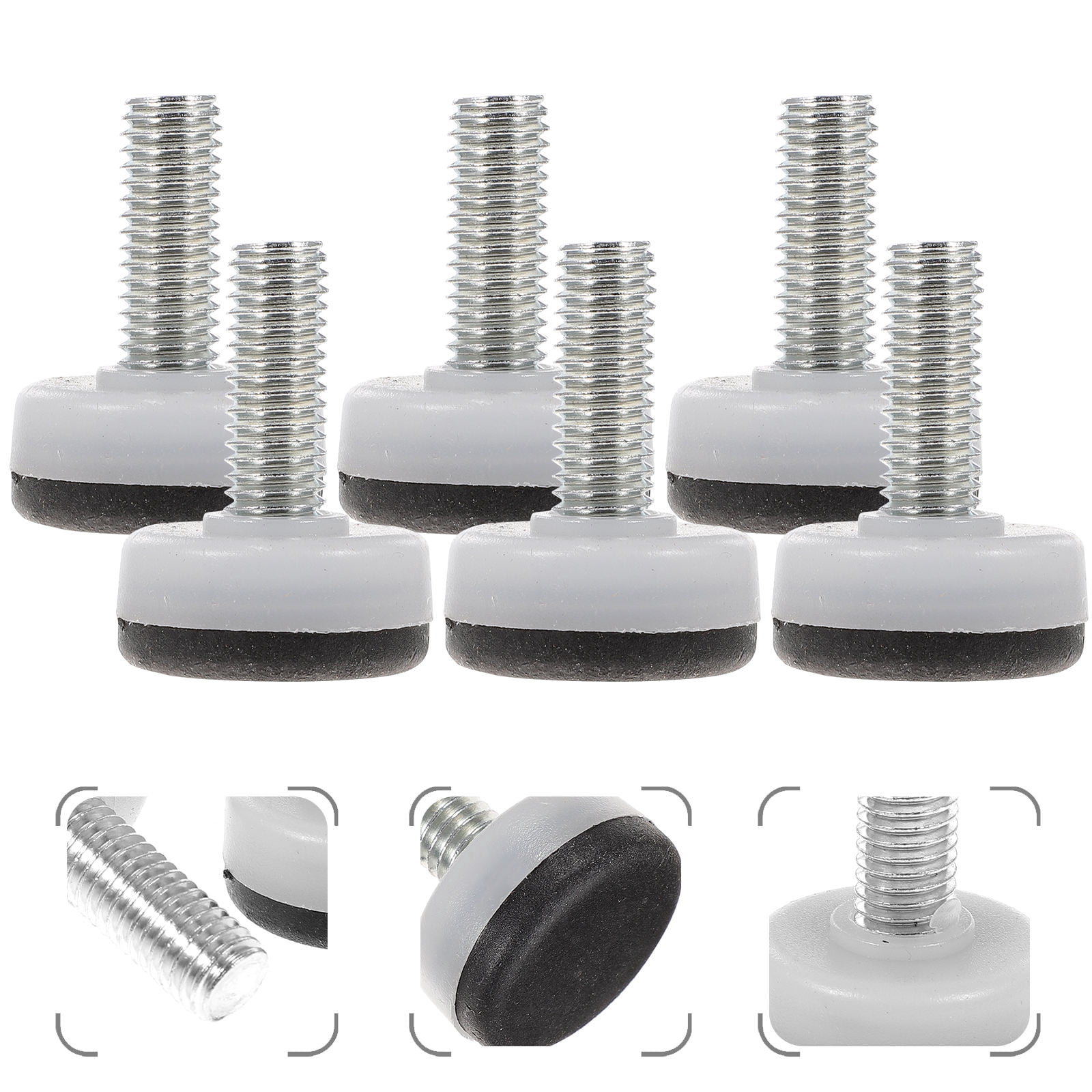 Masteelf 30-Pack Heavy Duty Adjustable Leveling Feet for Cabinets ...