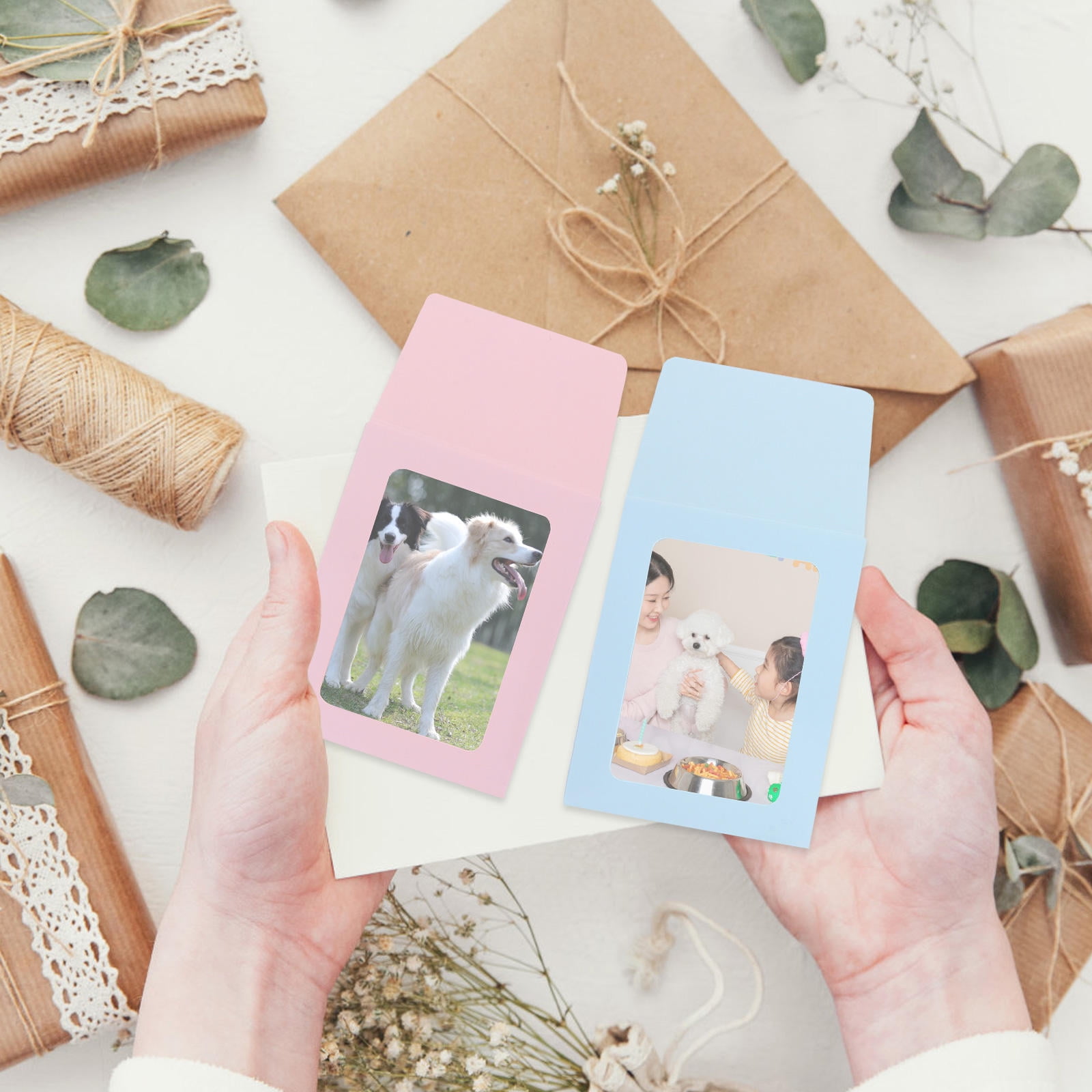 Masteelf 30 Pcs Paper Photo Frame Insert Cards Cardboard Picture Frames ...