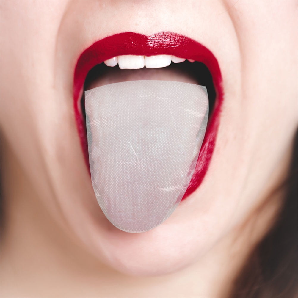 Masteelf 30 Pcs Tongue Protection Disposable Tasteproof Tongue Covers ...