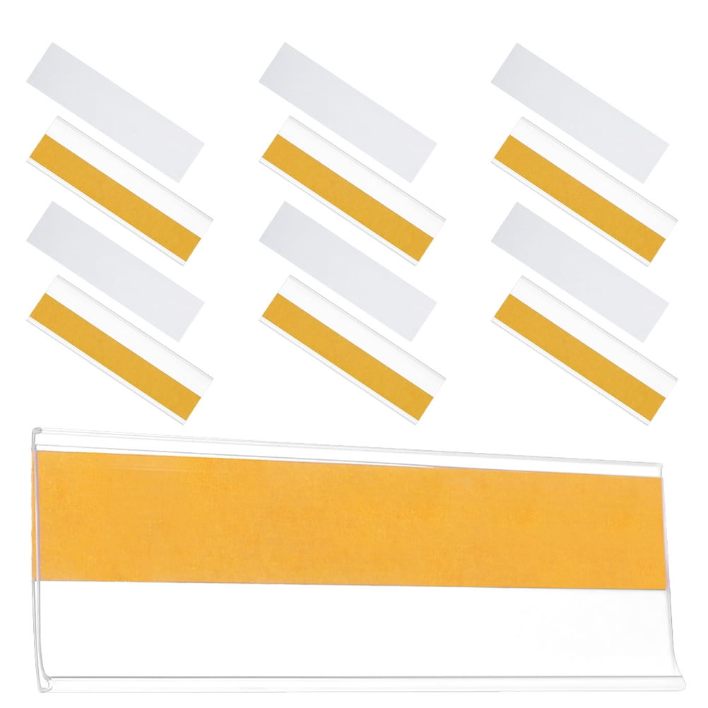 Masteelf 30 Sets Label Pockets Self Adhesive Name Tag Labels ...