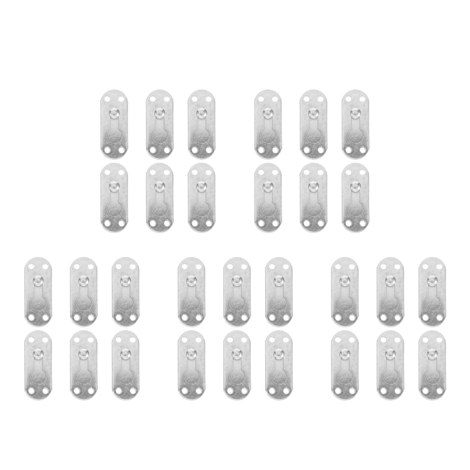 Masteelf 30 Sets Mount Bed Rail Brackets Bed Parts Bed Rail Support ...