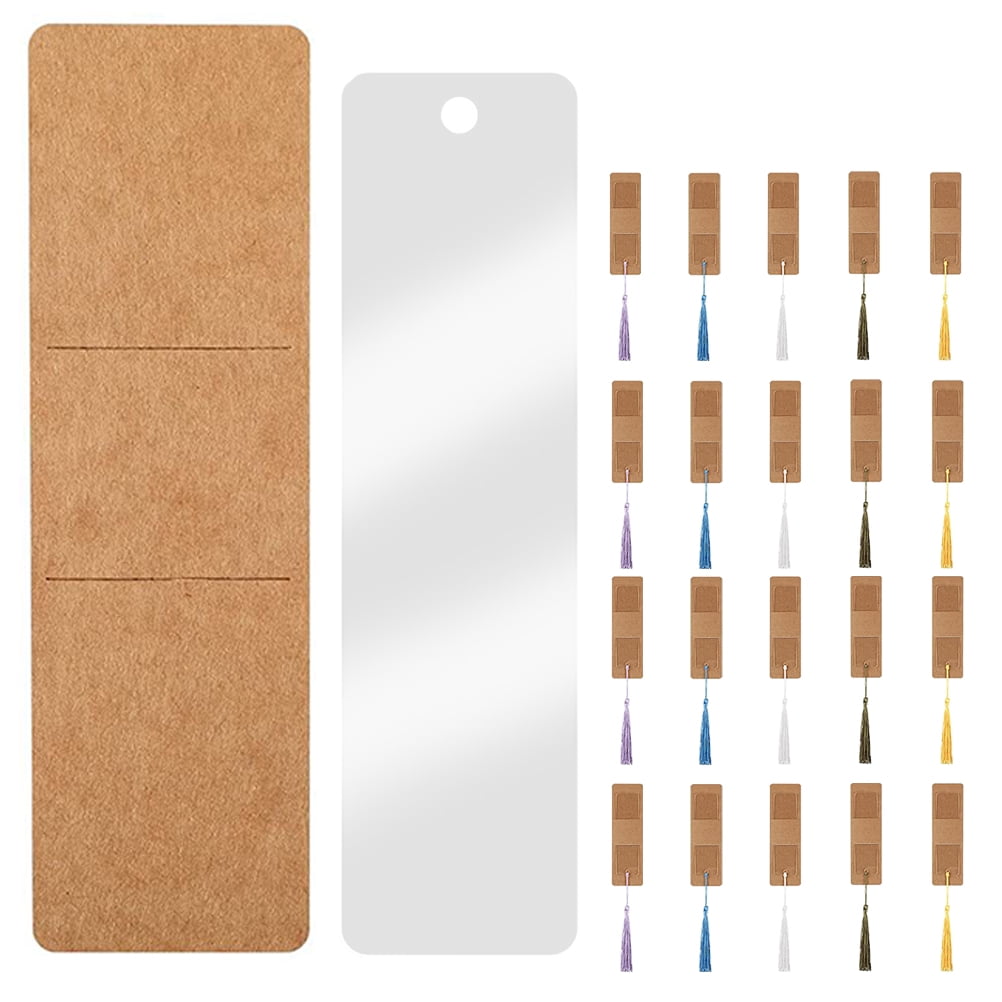 WRITWAA Acrylic Bookmark Making Kit with 30 Assorted Color Sets for ...