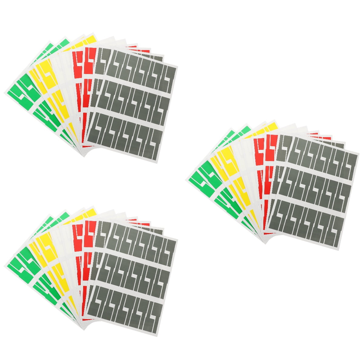 Masteelf 30 Sheets of Cable Labels Managing Cord Labels Computer Cord ...