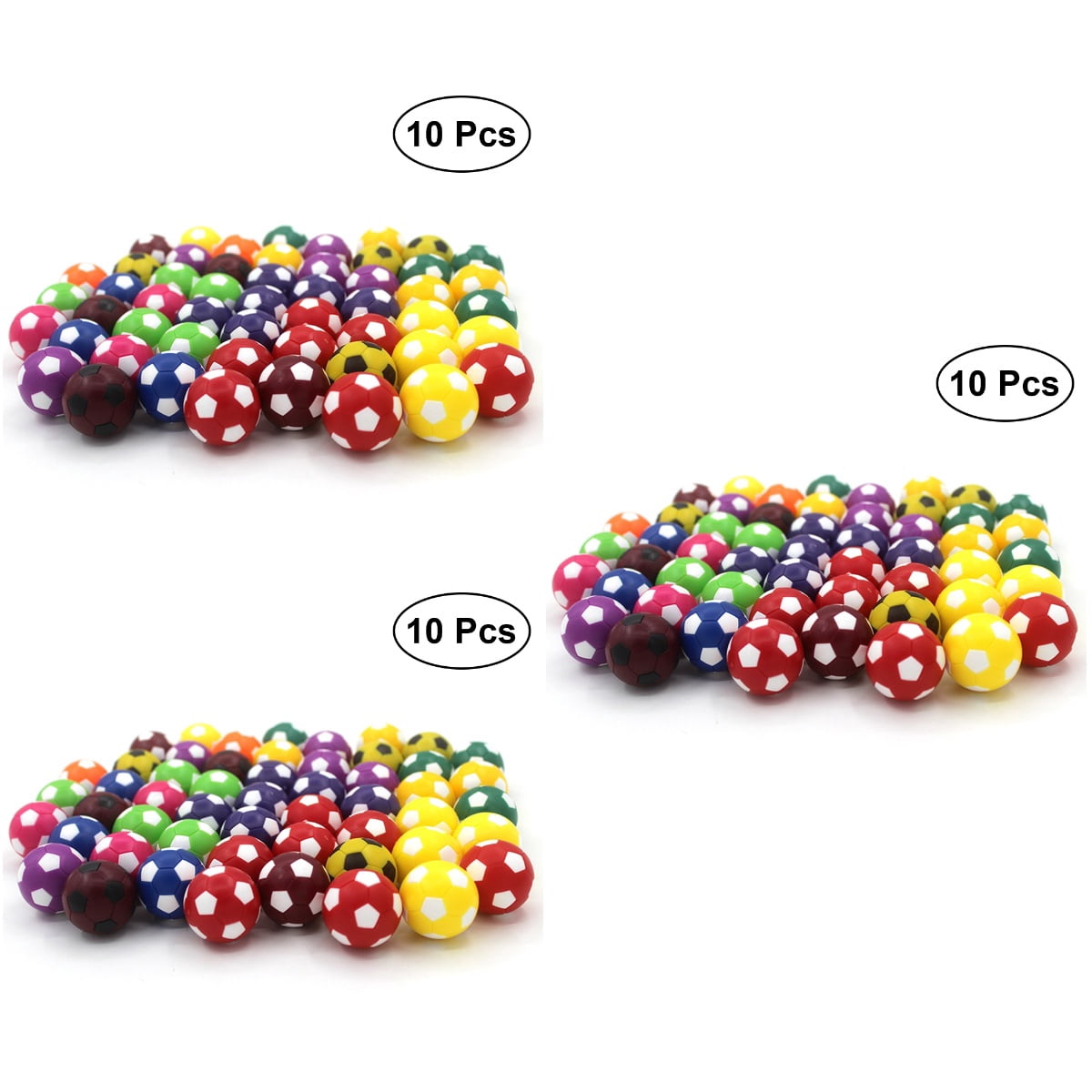 Masteelf 30 pcs 36MM Table Soccer Kids Footballs Replacements Mini ...