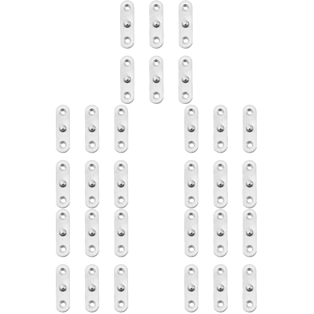 Masteelf 30 pcs Door Window Pivot Hinges Rotating Hidden Hinges ...