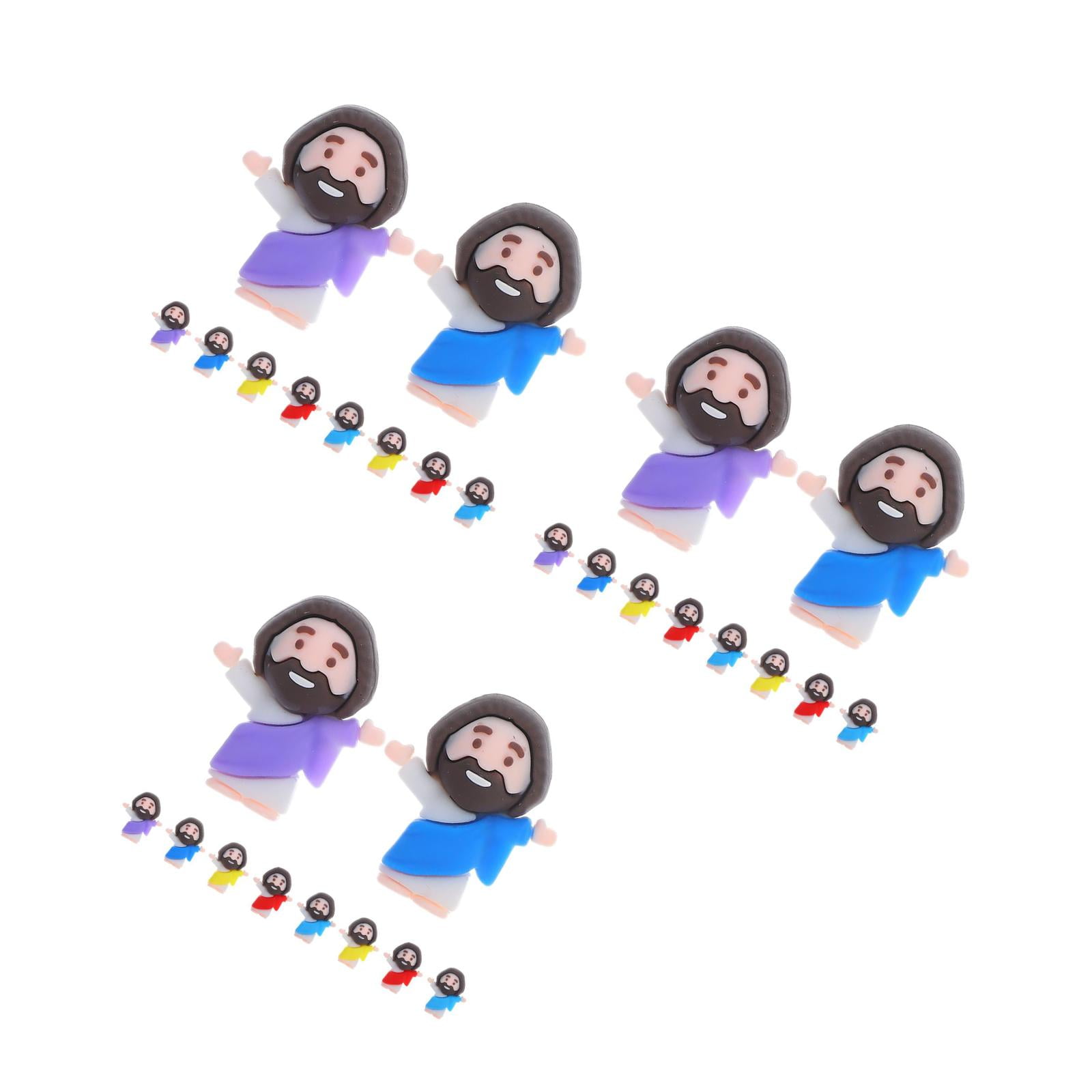 Masteelf 30 pcs Miniature Jesus Figurines Easter Party Favors Religious ...