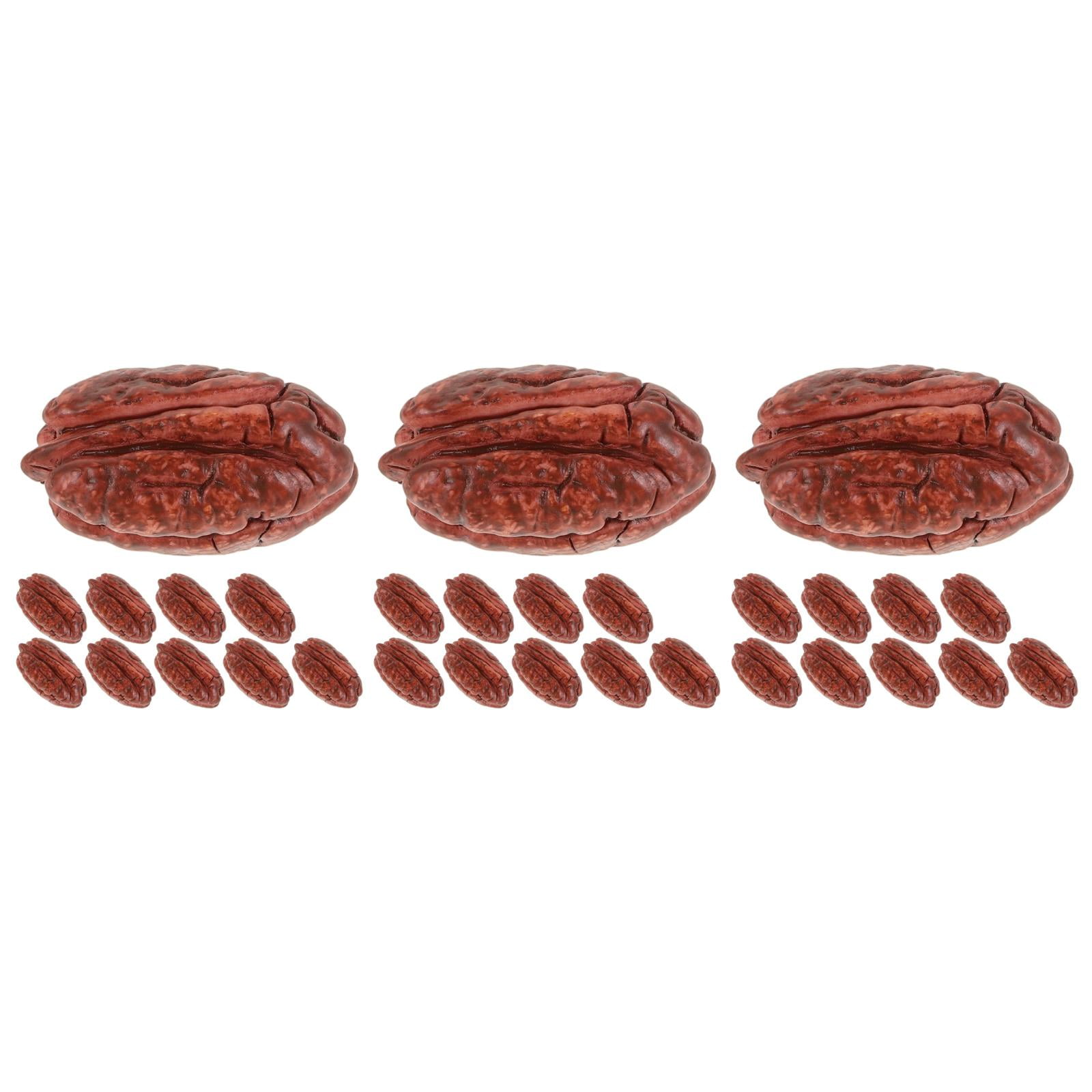 Masteelf 30 pcs Mini Diy Decor Realistic Simulation Nut Model Food ...