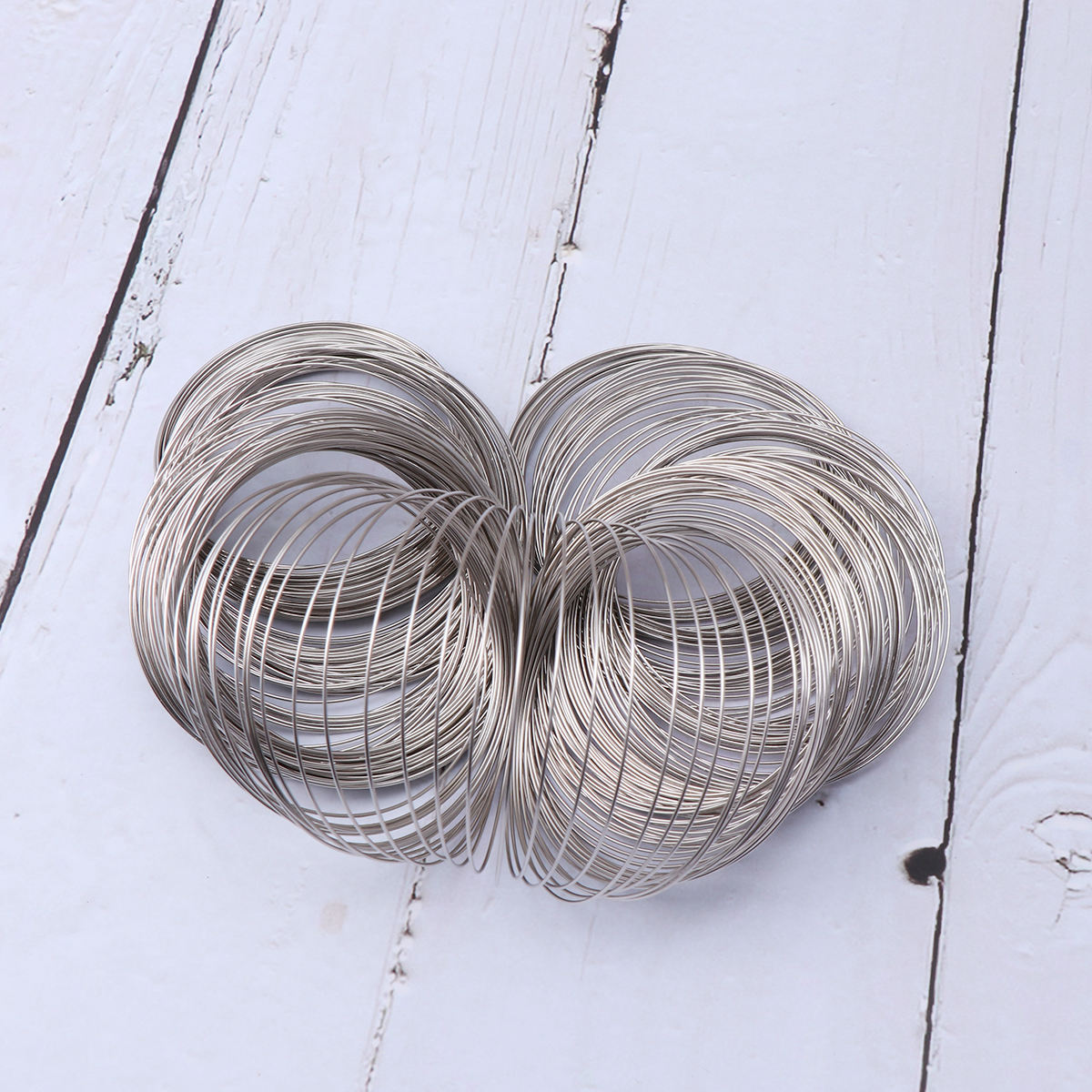 Masteelf 300 Circles Silver Steel Wire for Jewelry Making Diy Material ...