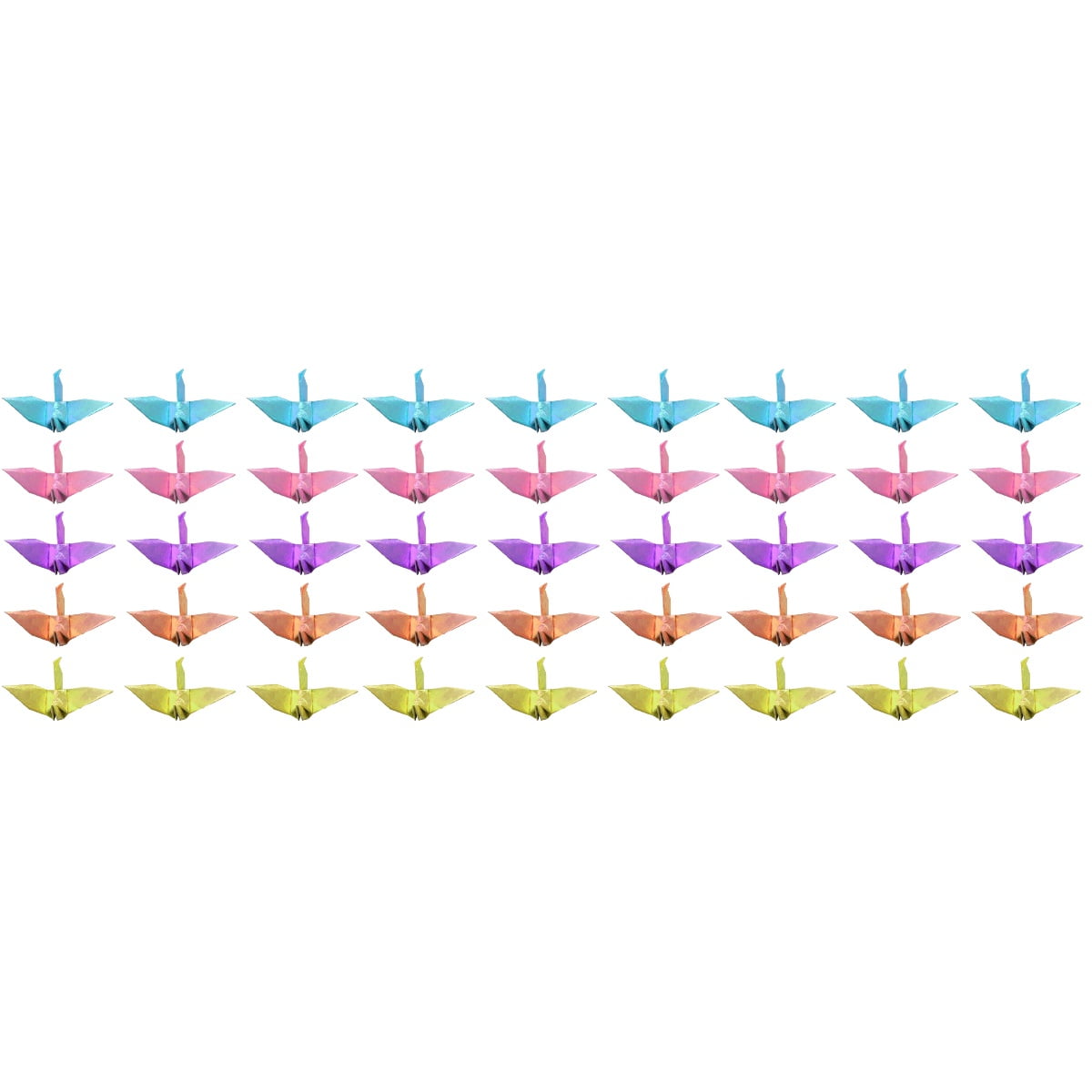Masteelf 300 Pcs 6cm Handmade Origami Cranes Paper Crane Decorations ...