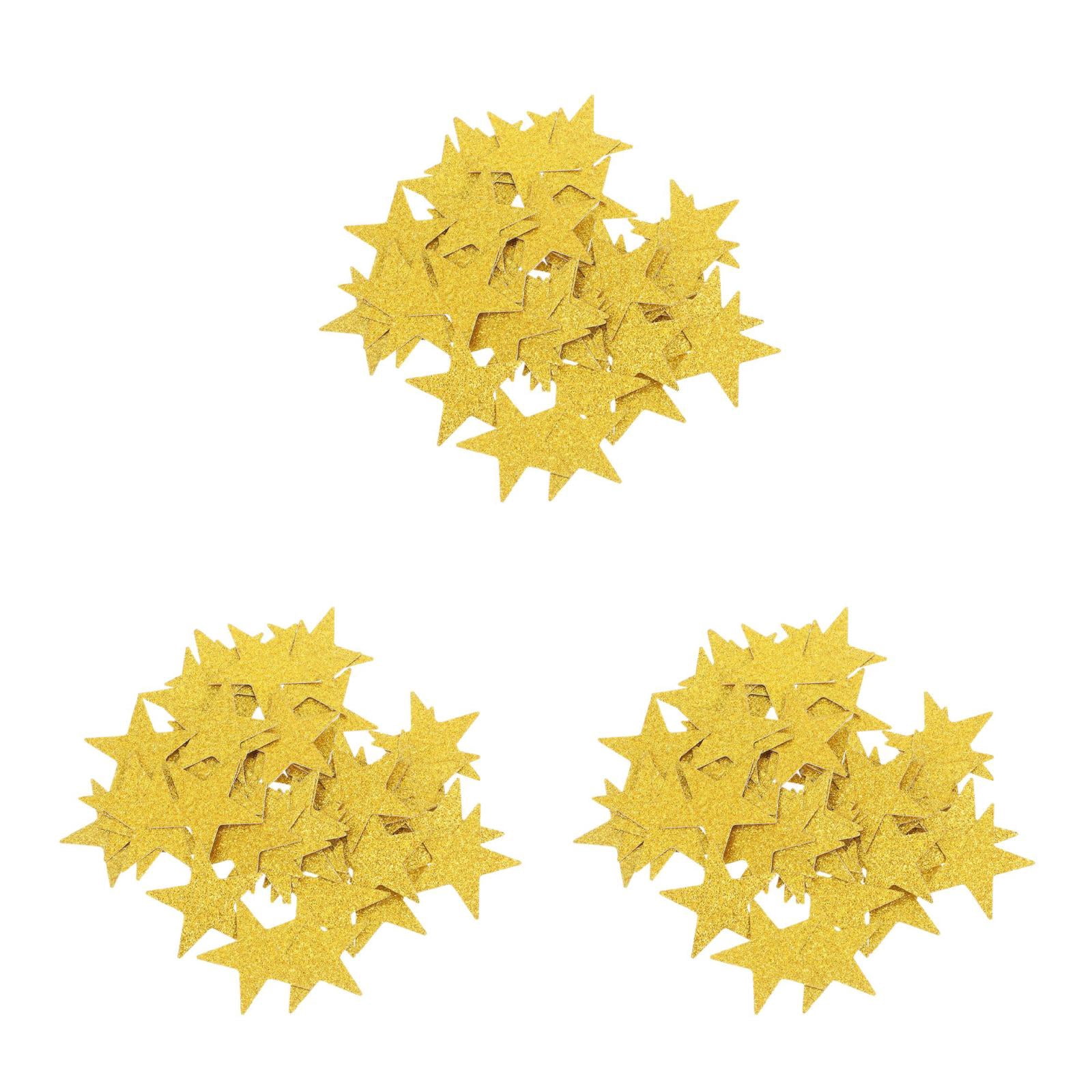 Masteelf 300 Pcs Gold Star Confetti DIY Paper Star Shaped Cutouts for ...