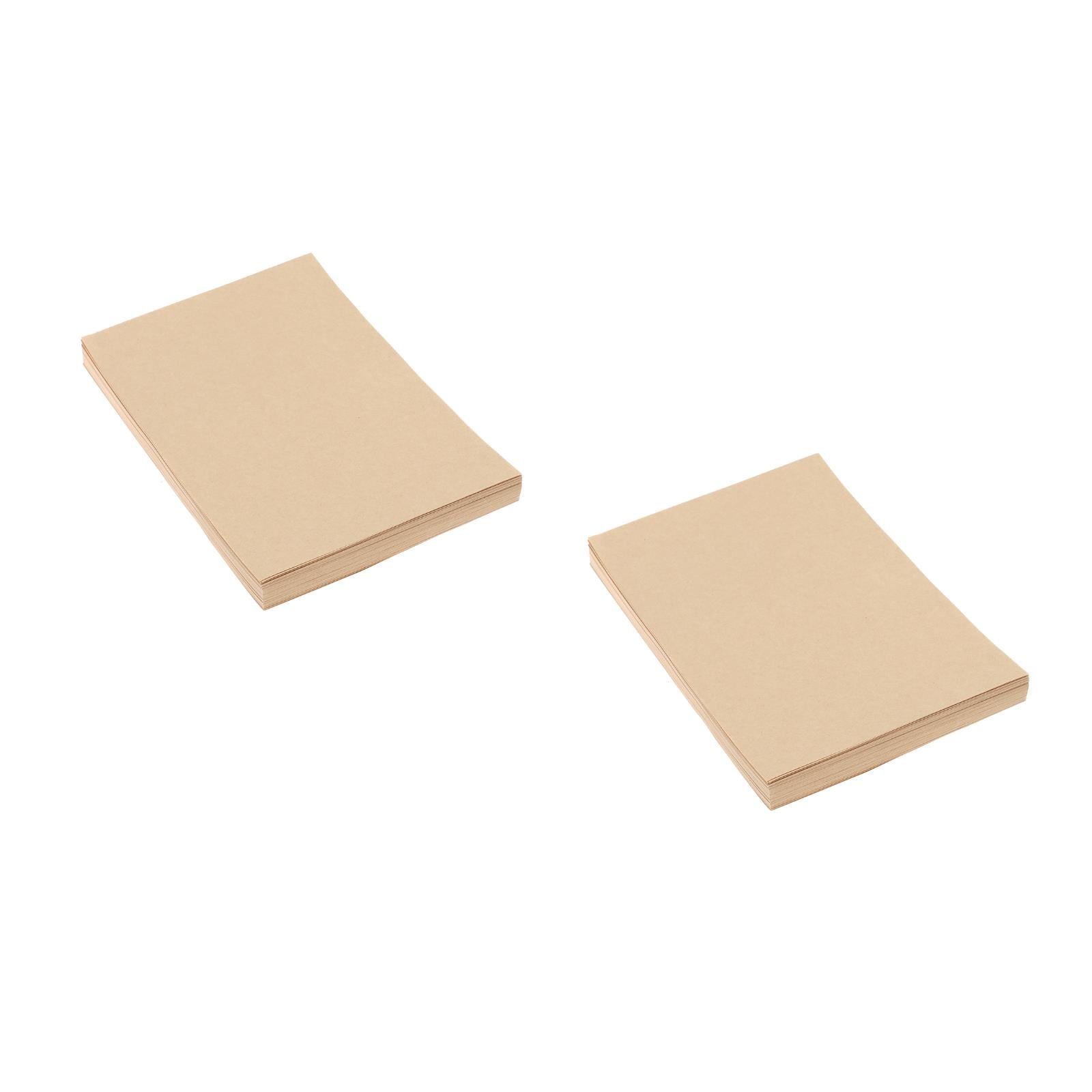 Masteelf 300 Sheets Craft Brown Stationary Paper Kraft Paper Letter ...