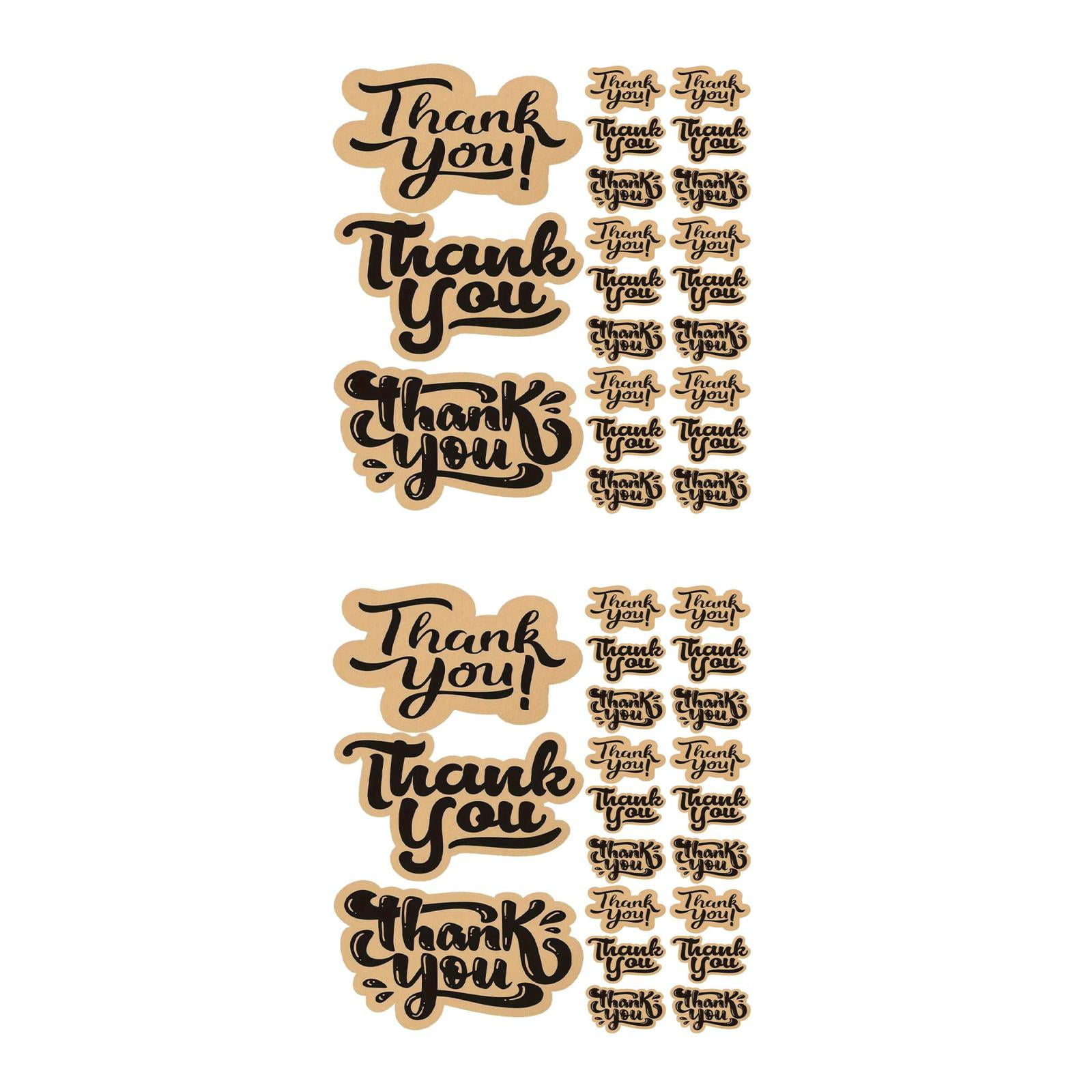 Masteelf 300 pcs Elegant Mini Thank You Cards For Small Business Thank ...