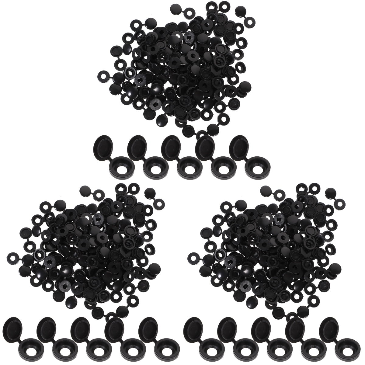 Masteelf 300 pcs Screw Caps Stopper Self-tapping Hole Plug Screw Covers ...