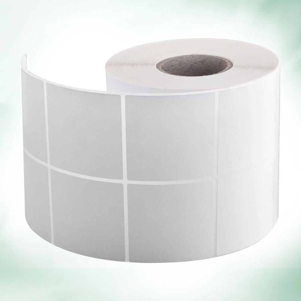Masteelf 3000 Pcs Barcode Paper Adhesive Label Printer Blank Self ...