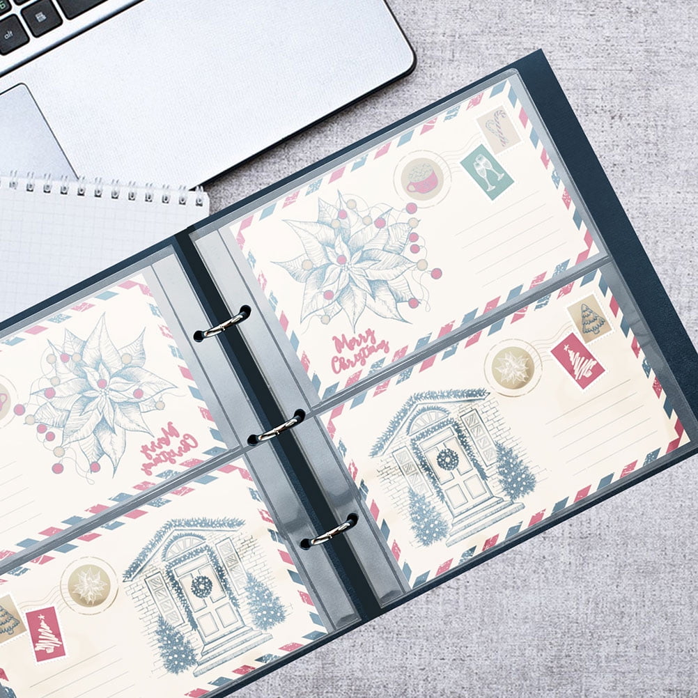 Masteelf 30Pcs Clear Paper Money Holder Currency Holder Bills Sleeves 3 ...