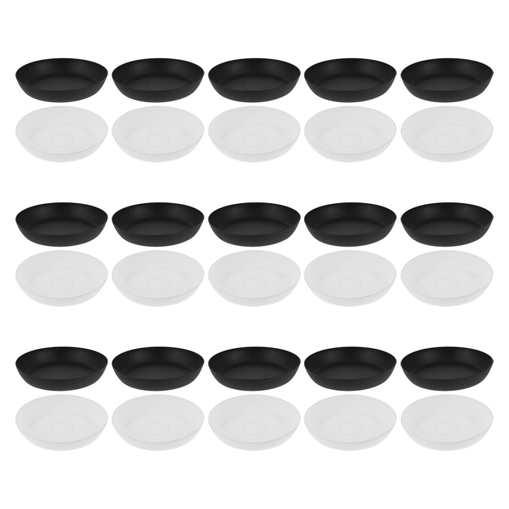 Masteelf 30pcs Planter Base Saucers Plastic Flower Pot Trays for Water ...