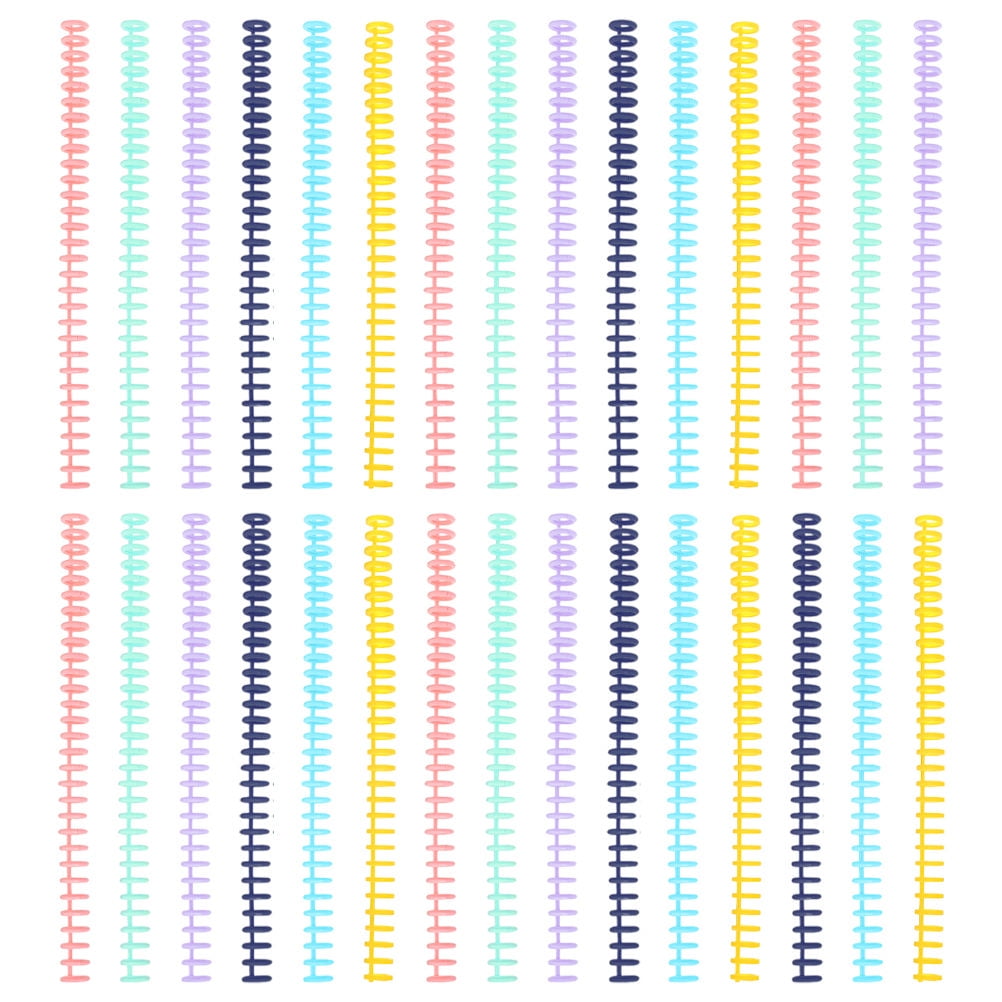 Masteelf 30pcs Plastic Binding Spines Combs for Notebook Binding 30 ...