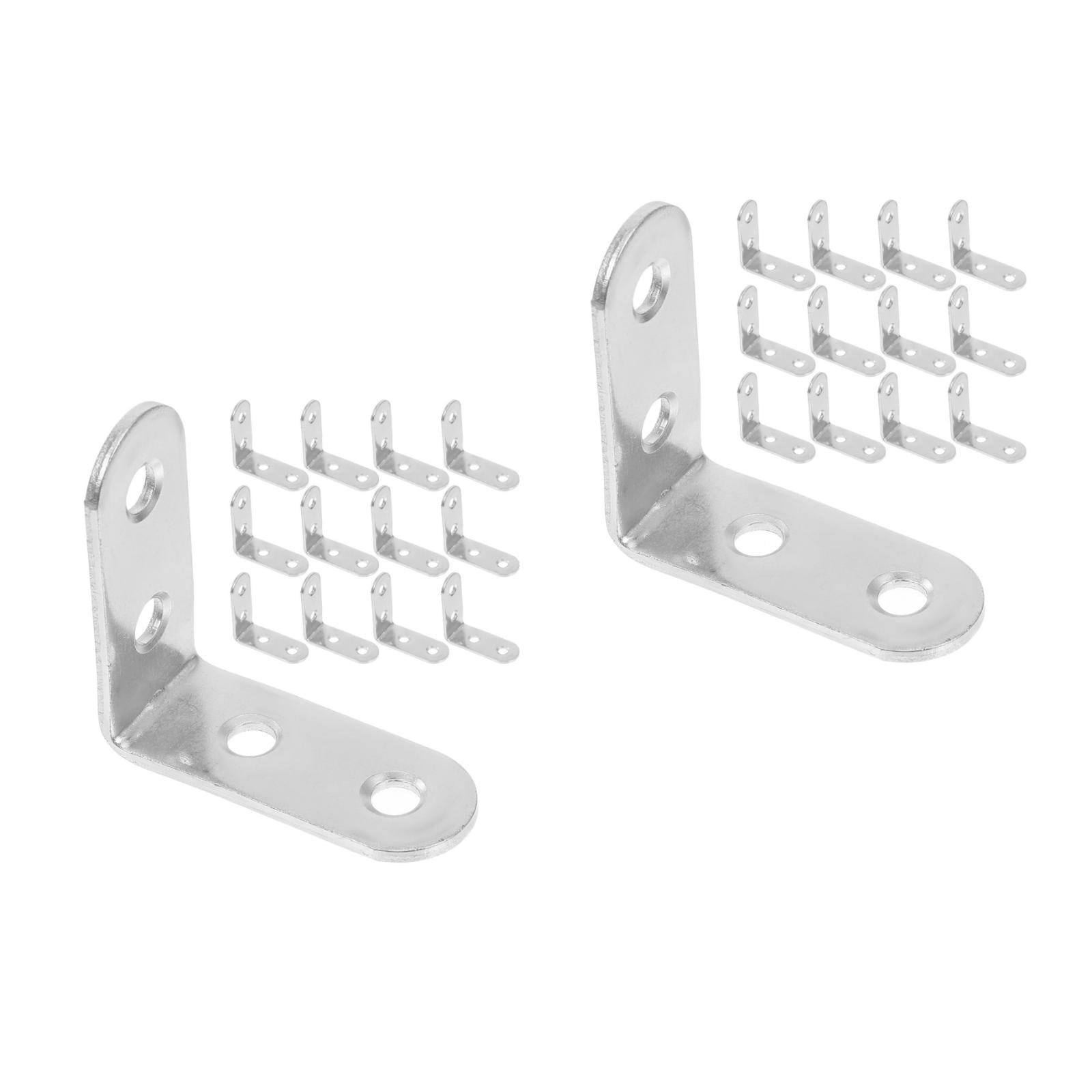 Masteelf 32 pcs Angle Brackets Furniture Corner Brackets Small L ...