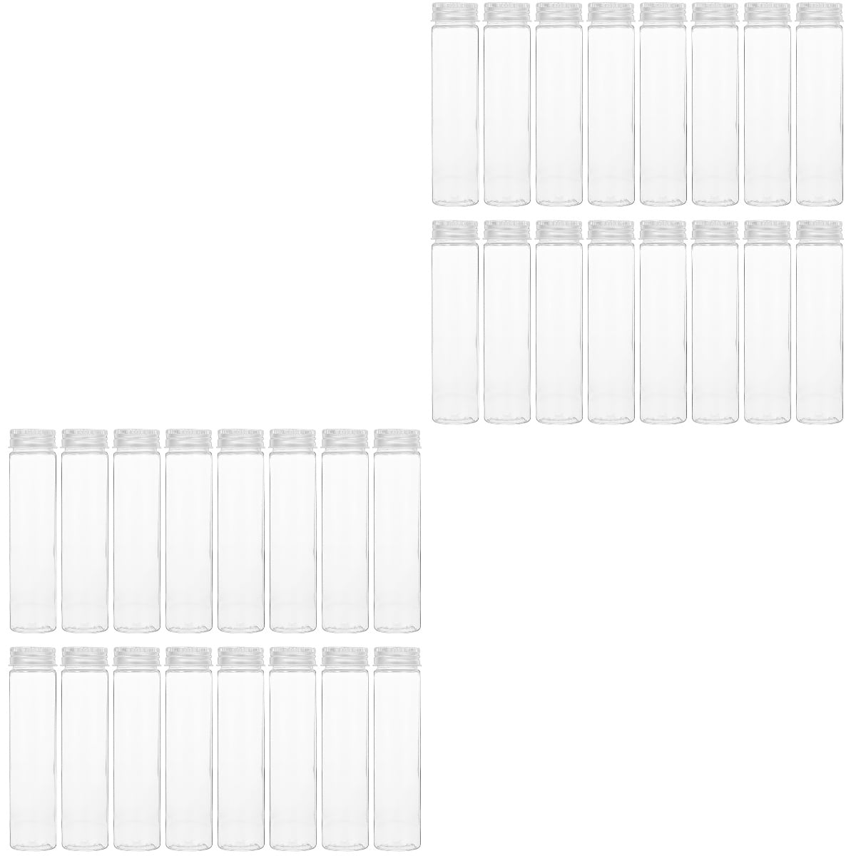 Masteelf 32 pcs Test Tubes Sample Test Tubes Liquids Storage Vials ...