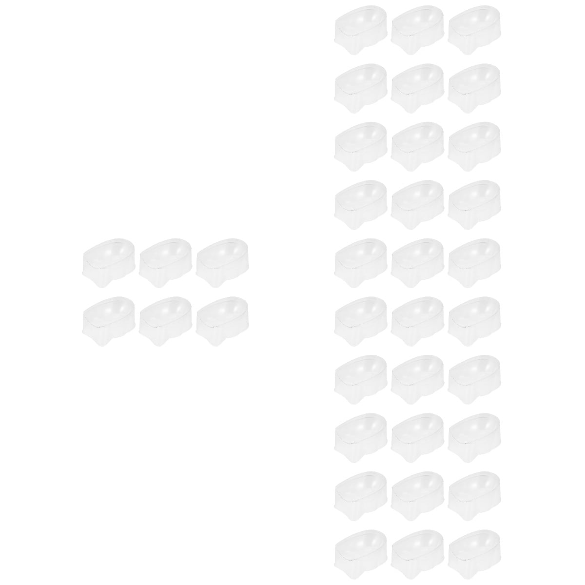 Masteelf 36 pcs Dip Powder Recycling Tray Nail Dip Container Storage ...