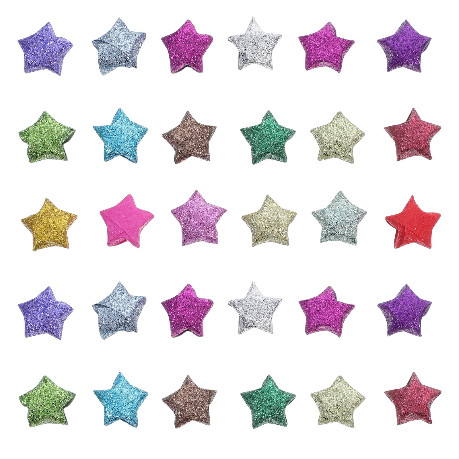 Masteelf 360pcs Diy Craft Paper Kids Glitter Origami Star Strip Diy ...