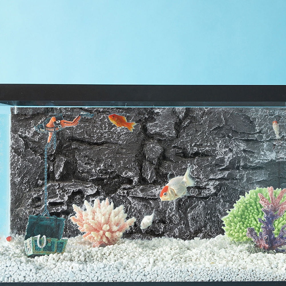 Masteelf 3D Terrarium Background Reptile Tank Decorative Backdrop ...