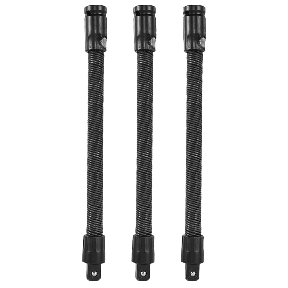 Masteelf 3PCS Socket Extension Bar Joint Extender Bar Flexible ...