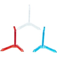 6 inch Action Figure Display Stand, 4 Tier Shelf with Pegs for MOTU/DC ...