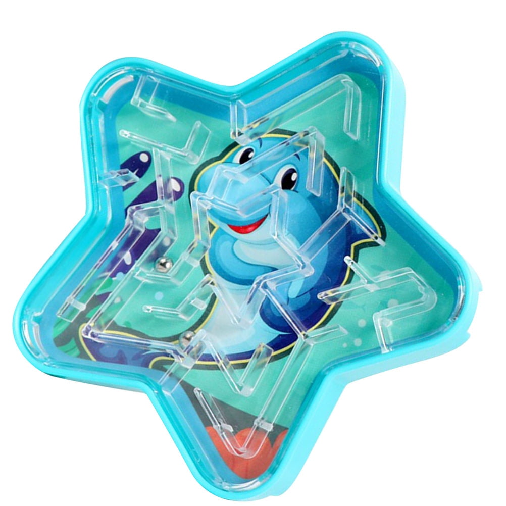 Masteelf 3Pcs Balance Maze Toys Cartoon Star Design Maze Toys Birthday ...