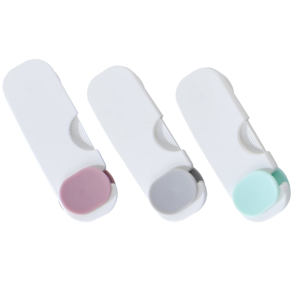 Masteelf 3Pcs Child Proof Cabinet Locks Abs for Caregivers Home Safety ...