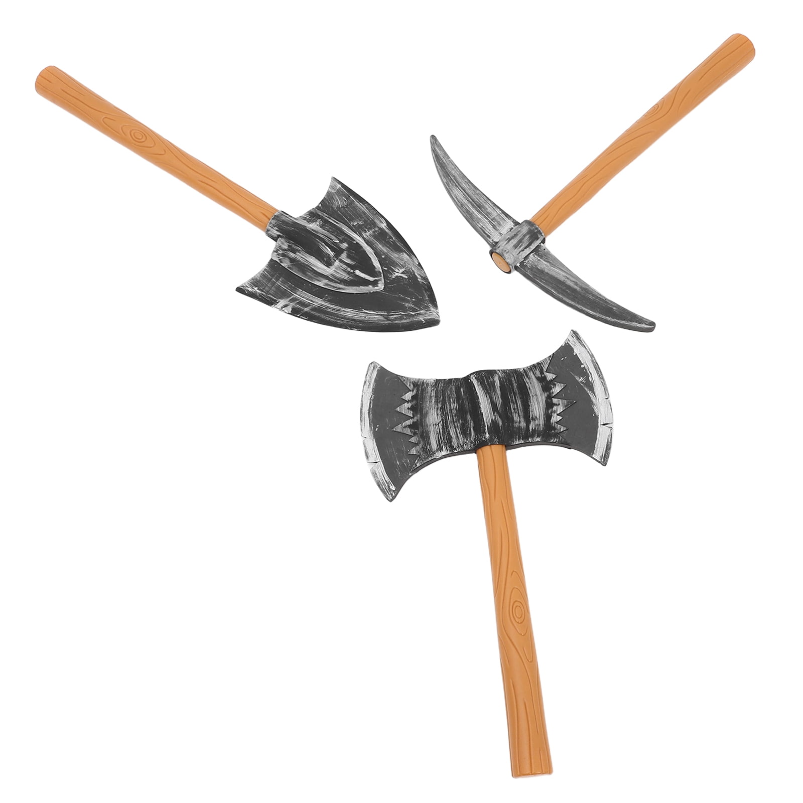 Masteelf 3Pcs Dwarf Pickaxe Shovel Set Festival Pickaxe Model Ideal for ...