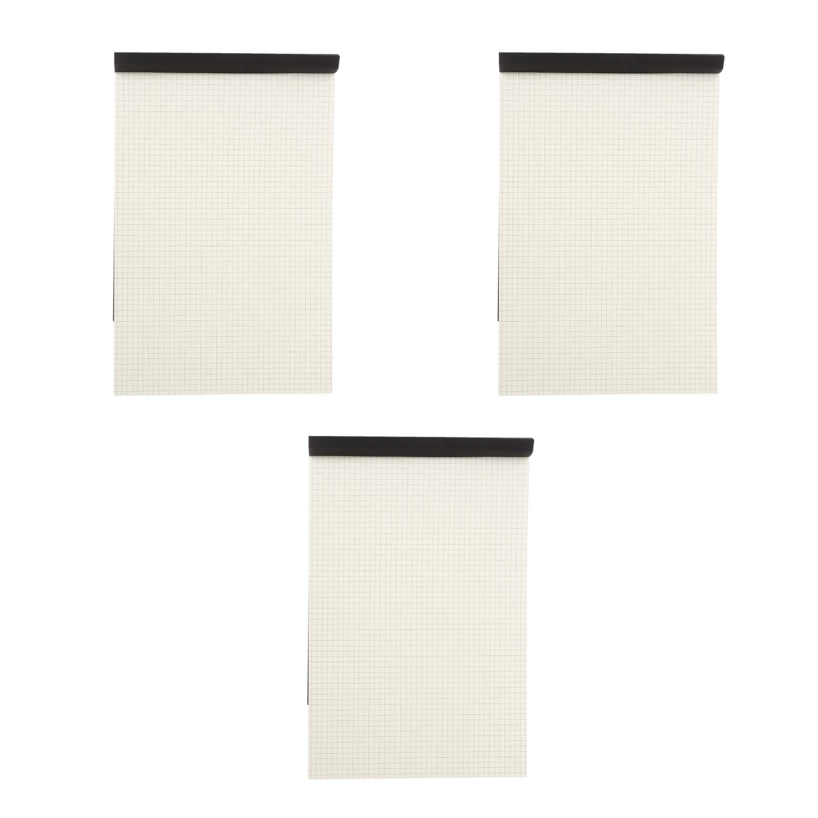 Masteelf 3pcs 1 Book Graphing Sheets Math Drawing Papers Math Graph ...