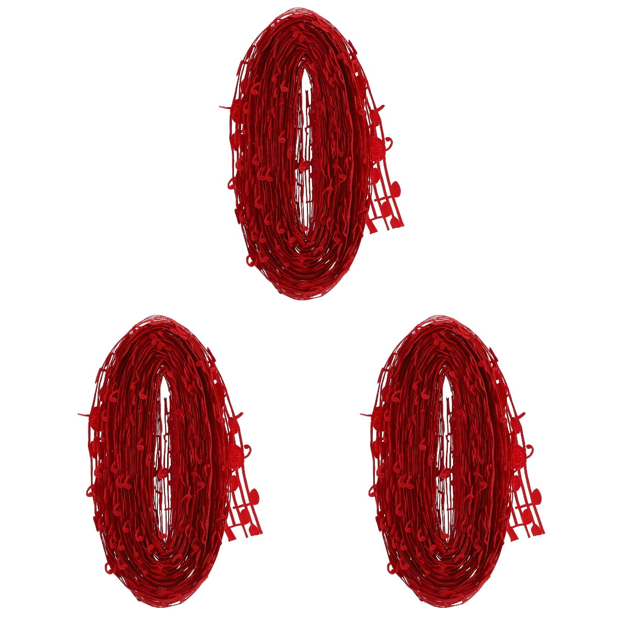 Masteelf 3pcs 10 Yards Party Favor Gift Wrapping Ribbon Musical Note ...