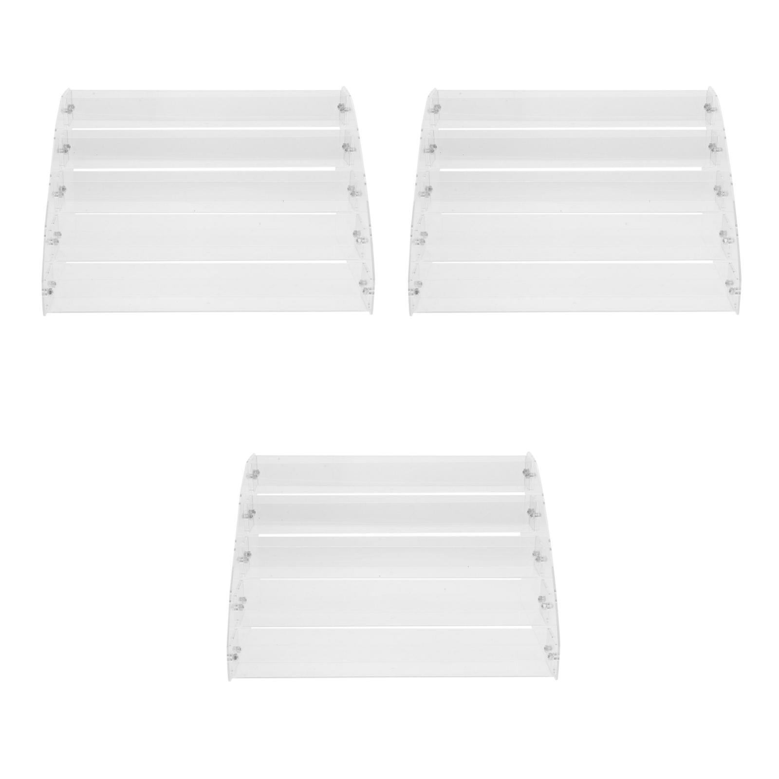 Masteelf 3pcs Acrylic Pamphlet Holder with Five-Layer Transparent ...