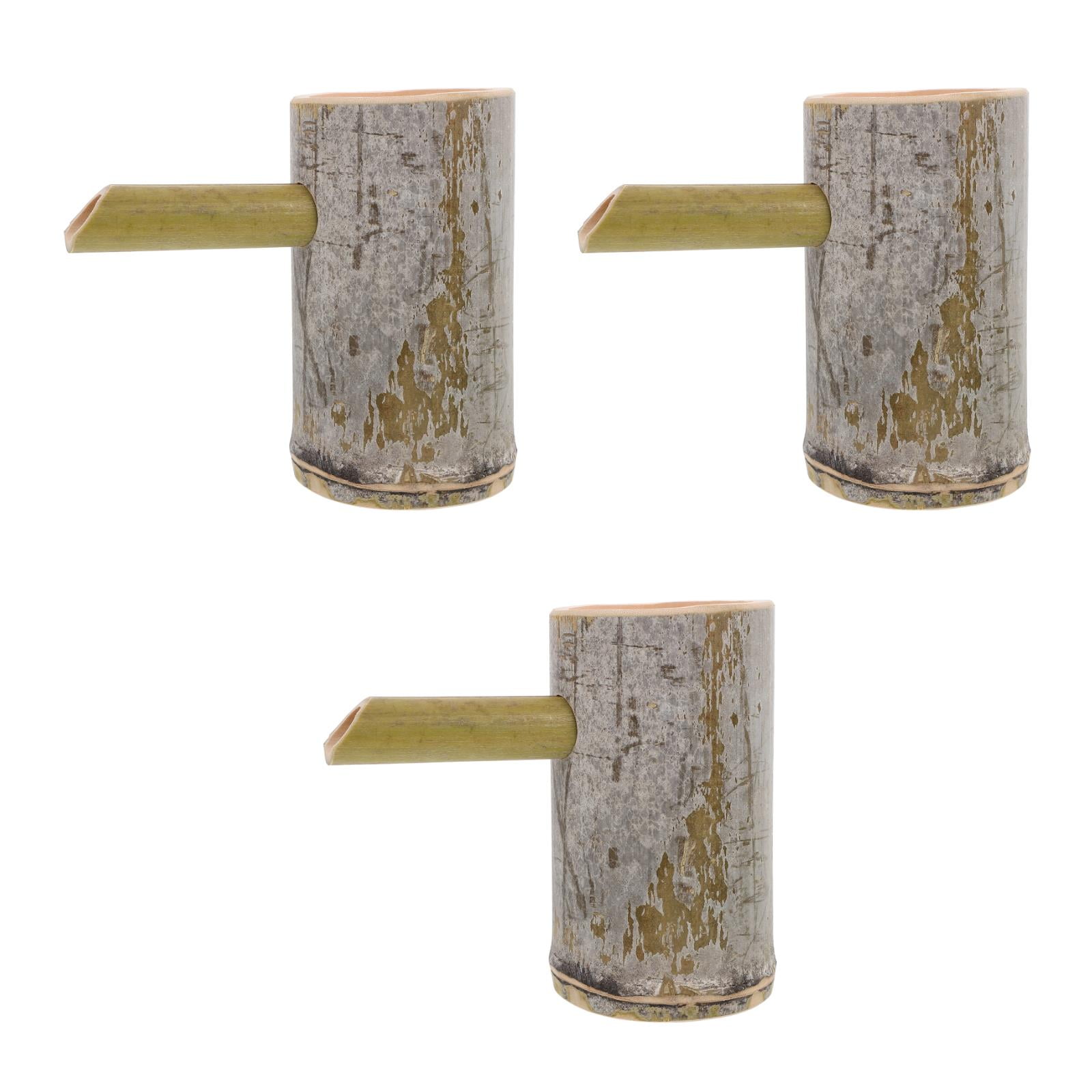 Masteelf 3pcs Bamboo Fountain Spout Water Fountain Spout Indoor and ...
