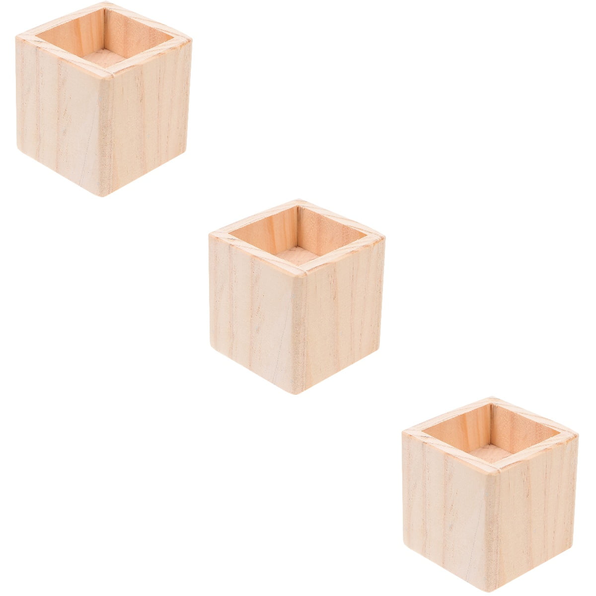 Masteelf 3pcs Bed Riser Wooden Furniture Riser Sofa Couch Riser ...